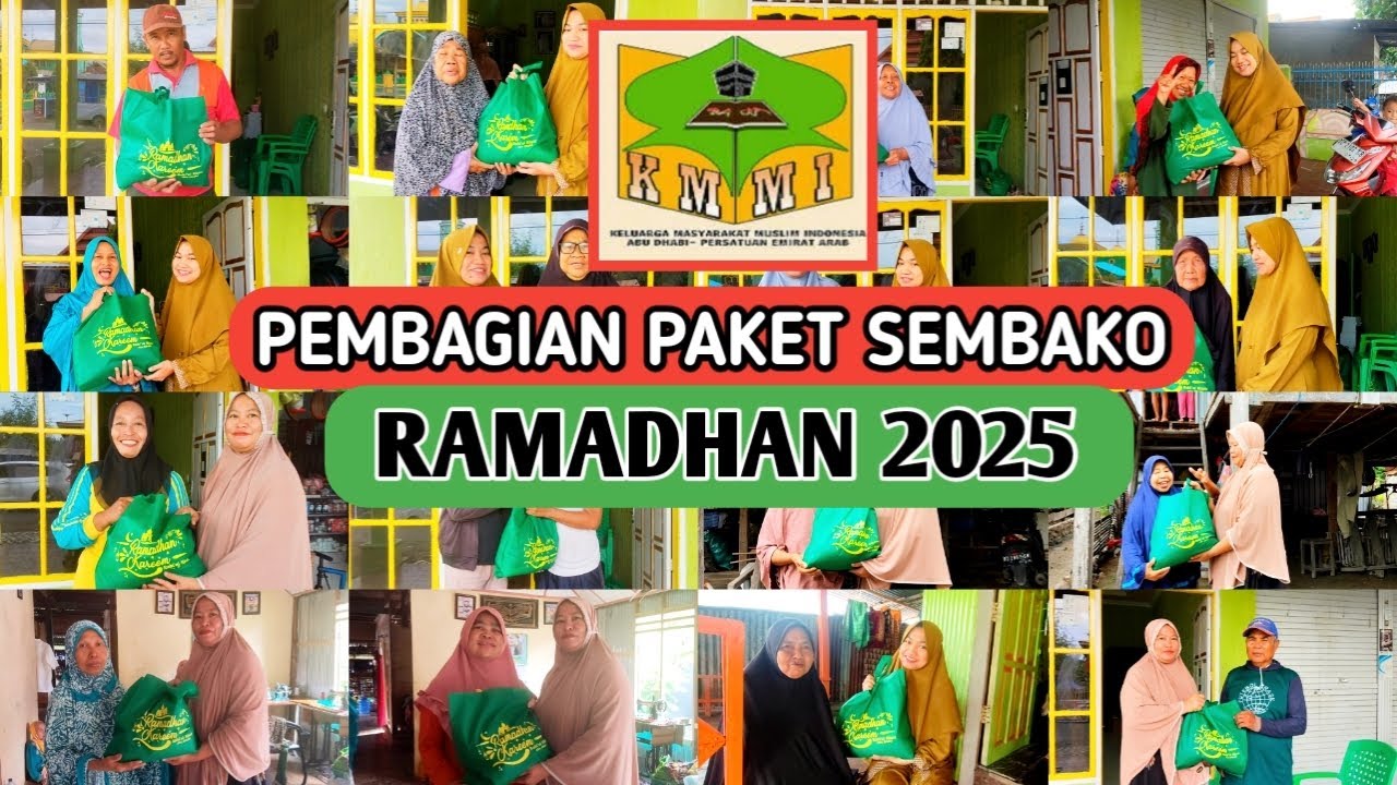 Paket Sembako Ramadhan 2025 dari Jamaah Rabiul Khair KMMI Abudhabi ...