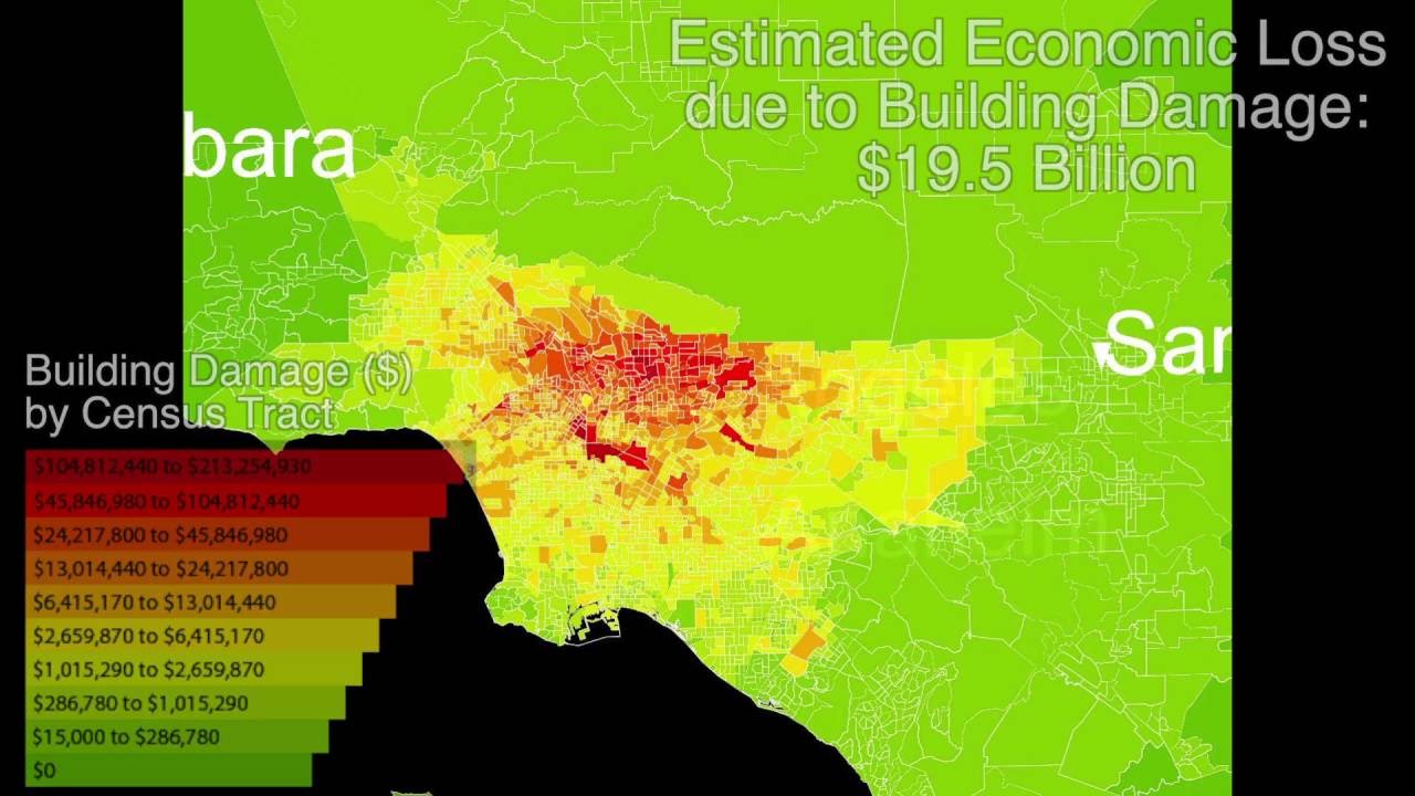 M6.6 Earthquake on the Raymond Fault (Pasadena) | SCEC-VDO - YouTube