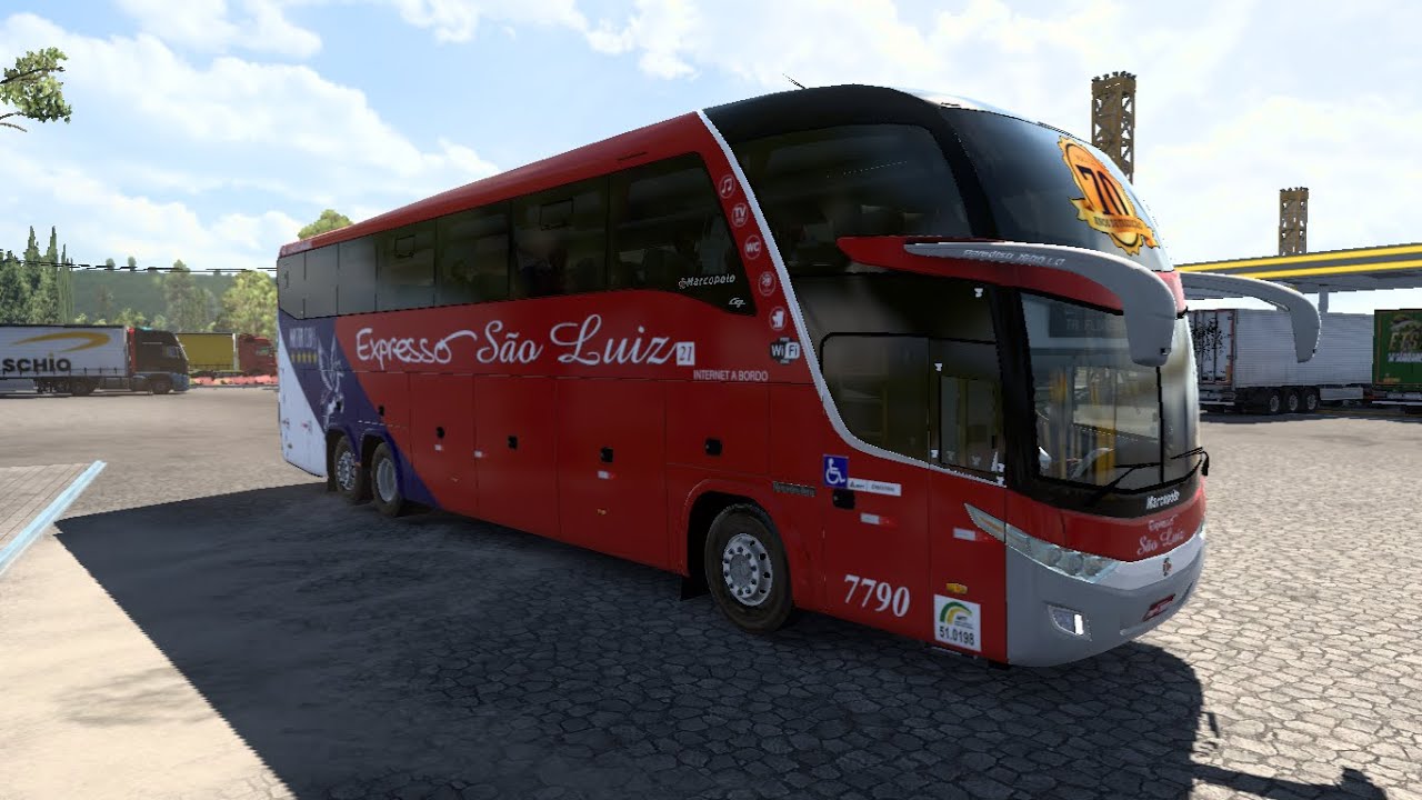 LIVE ETS2 - Paradiso G7 LD 1600 - Expresso São Luíz - Alta Floresta-MT ...