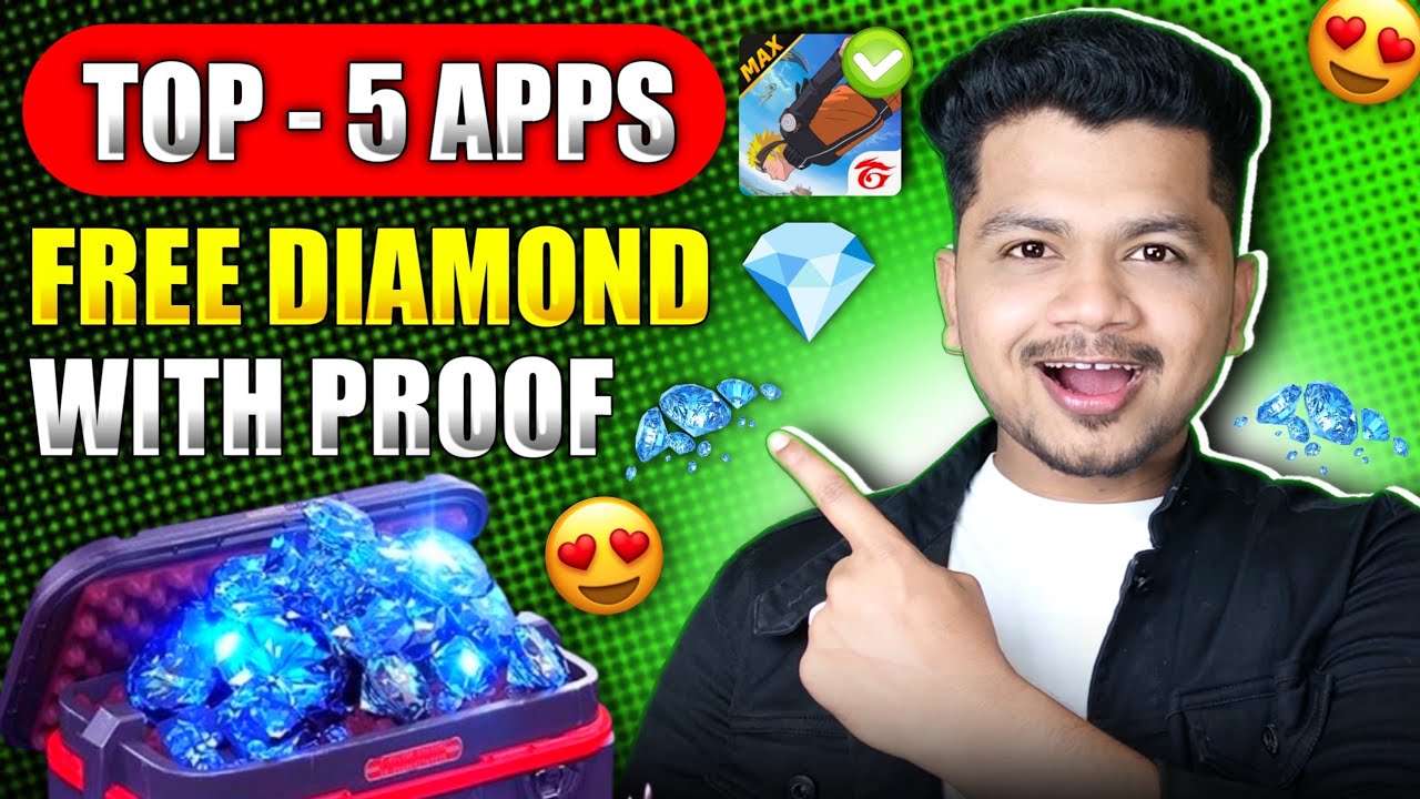Top 5 - Free Diamond App 2025 | Free Diamonds In Free Fire | How To Get ...