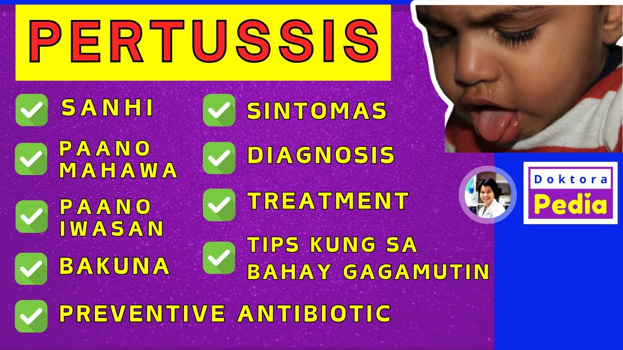 PERTUSSIS TIPS | PERTUSSIS SA BATA AT BABY | PERTUSSIS SINTOMAS | PERTUSSIS GAMOT | IWAS ...