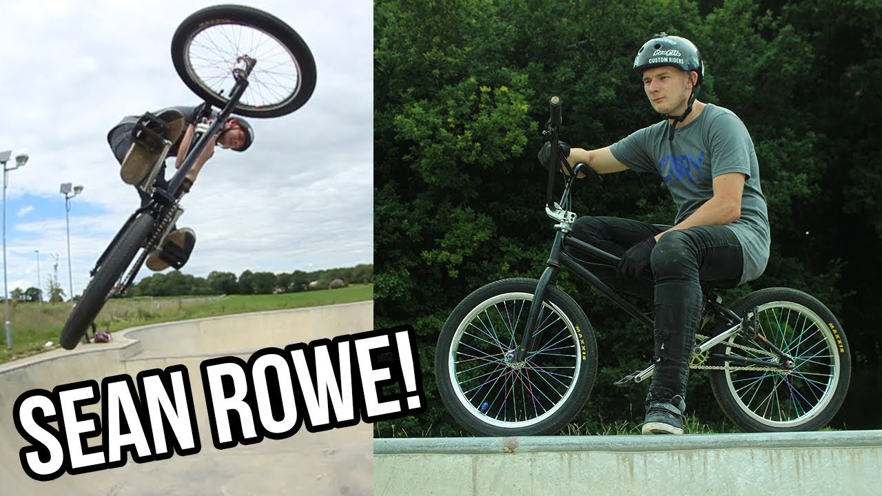 SEAN ROWE | THETFORD SKATEPARK | 2017 BMX EDIT! - YouTube