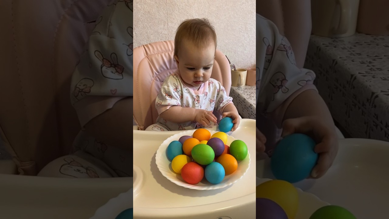С праздником Светлой Пасхи ️🐣 пасха праздник дети Angelina