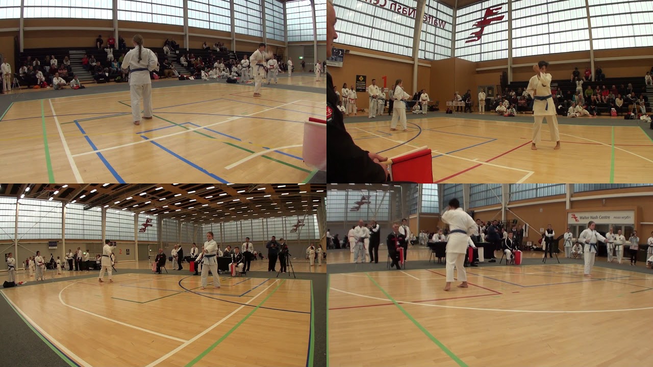 gkr nz nats 2019 10 20 r3 10 13yrs female 6th 4th kata 03e saifa saifa ...