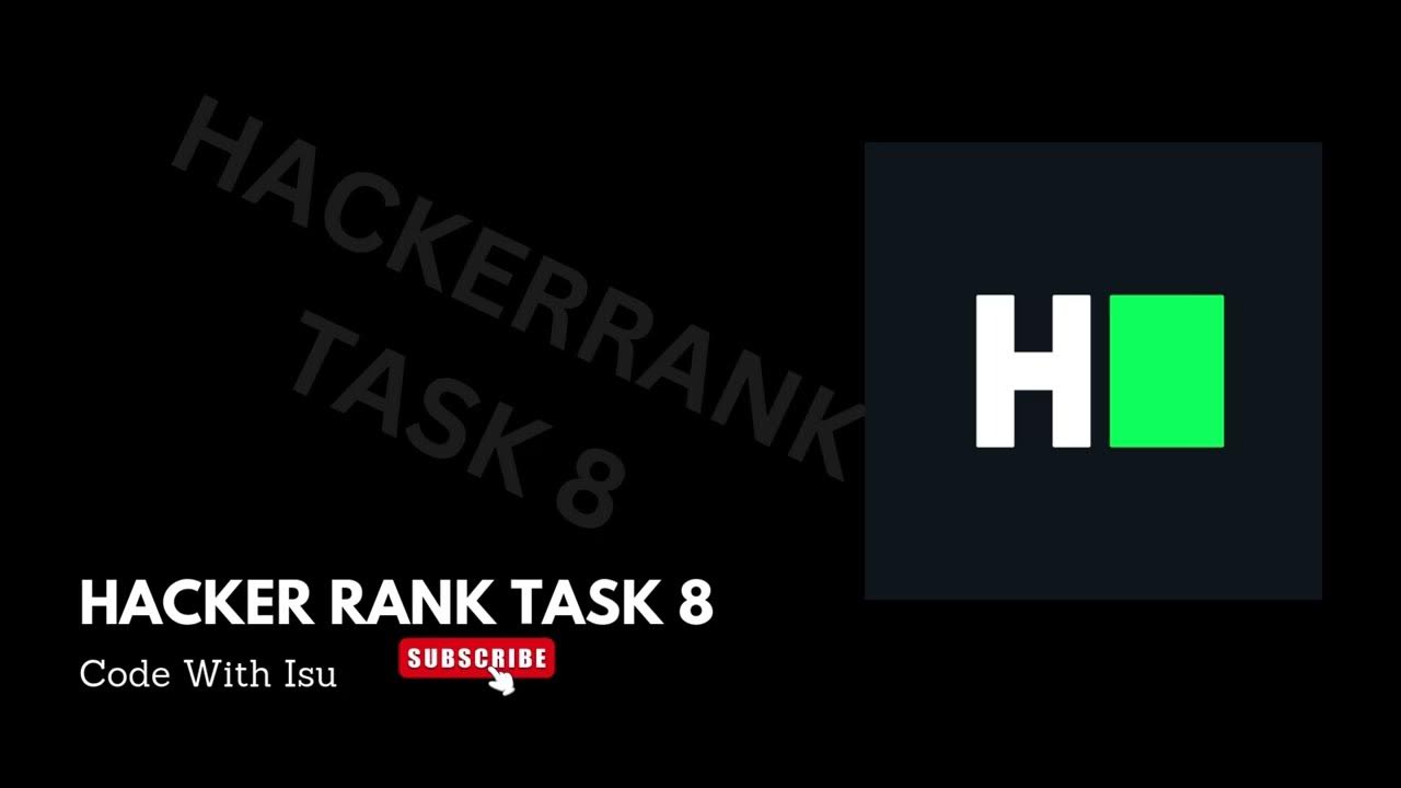 Hacker Rank Task 8 #hackerrank #course #students #education #java - YouTube