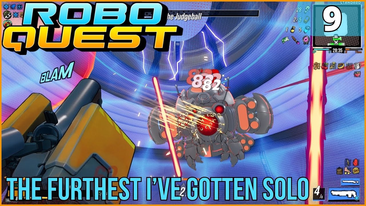 Roboquest Ep.9 | The Furthest I've Gotten On A Solo Run, And I Didn't ...