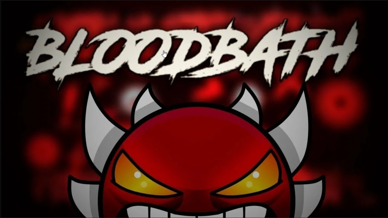 geometry dash bloodbath как это пройти - YouTube