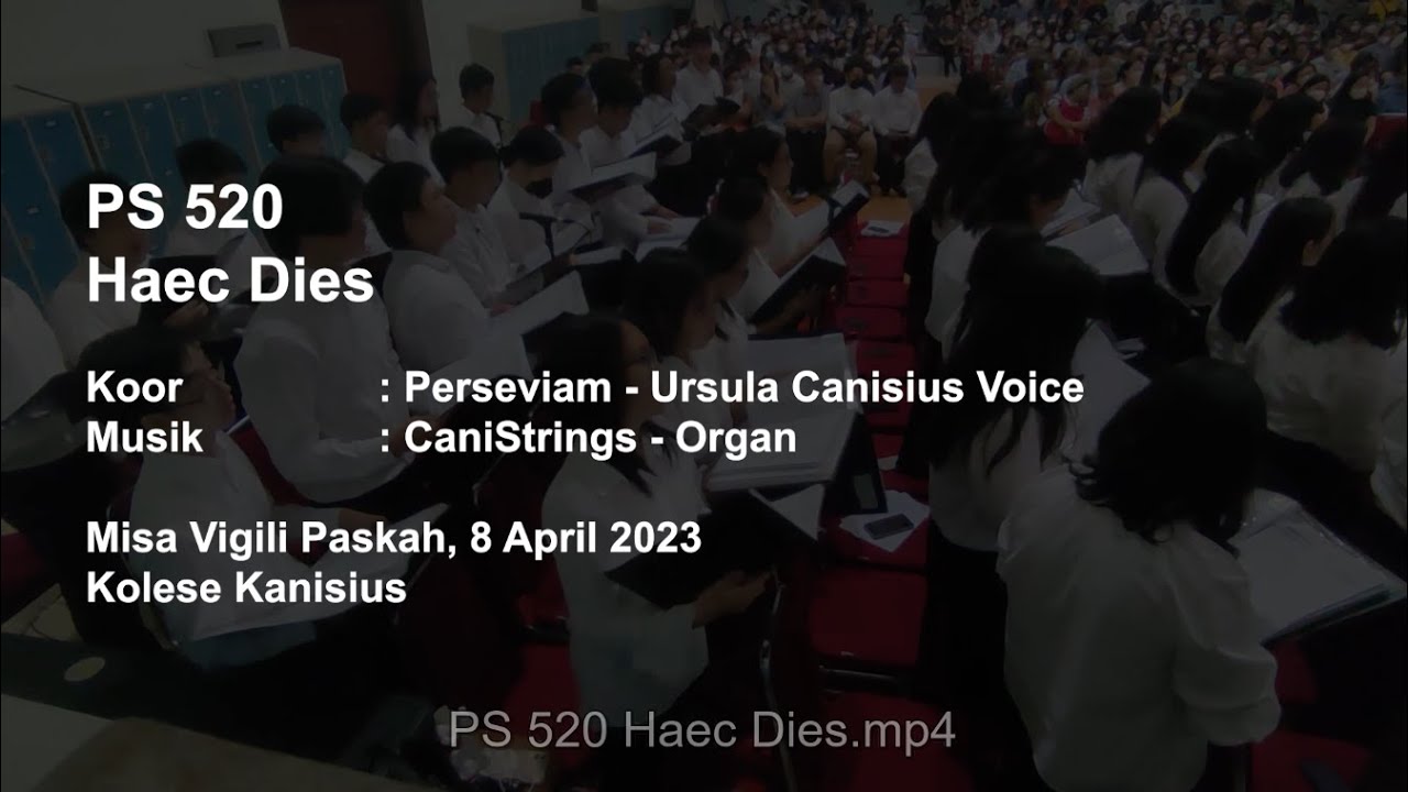 PS 520 Haec Dies - YouTube