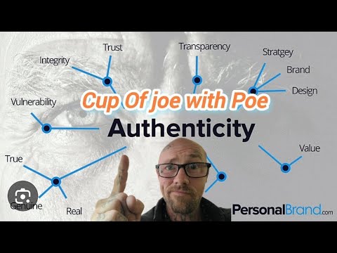 Cup Of joe with Poe "Authenticity" - YouTube