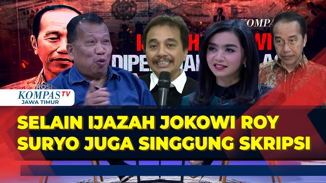 Roy Suryo Singgung Skripsi Jokowi, Hamid Awaludin: Fokusnya Bukan Itu ...
