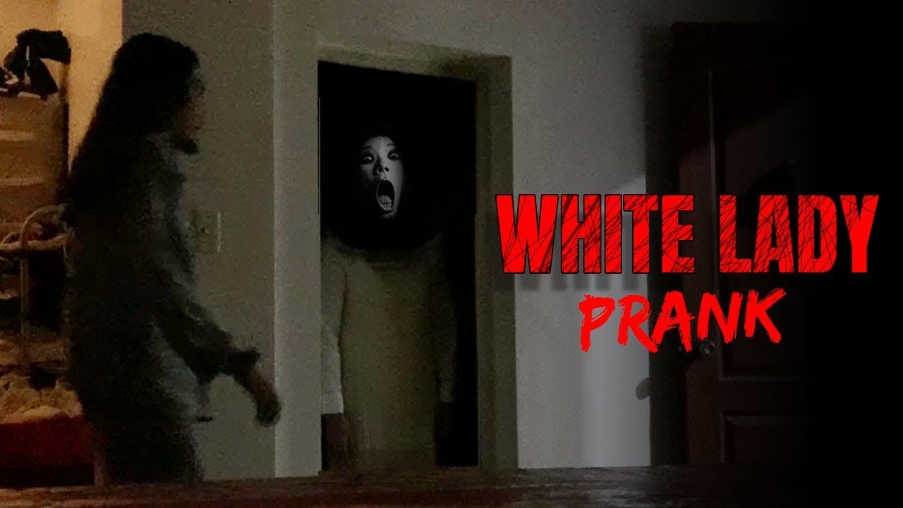 WHITE LADY PRANK SA TUKOMI HOUSE! (MUNTIK NG ATAKIHIN SI HIRO) - YouTube