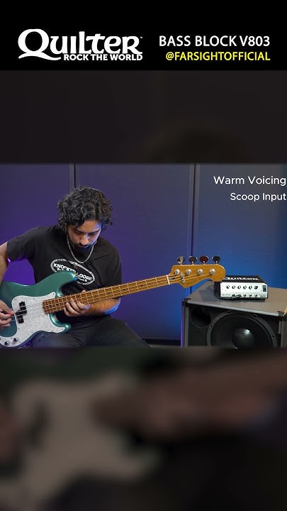 Quilter Labs | Bass Block V803 feat. Dylan Dijan #SHORTS #V803 #BassBlock - YouTube