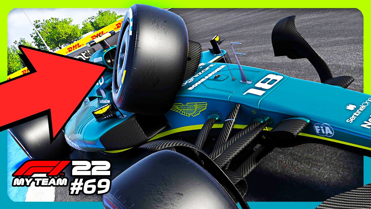 TOOK A TIRE TO THE FACE // Formula NASCAR Mod | F1 22 My Team Ep. 69 ...