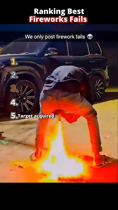 Ranking Best Fireworks Fails - YouTube