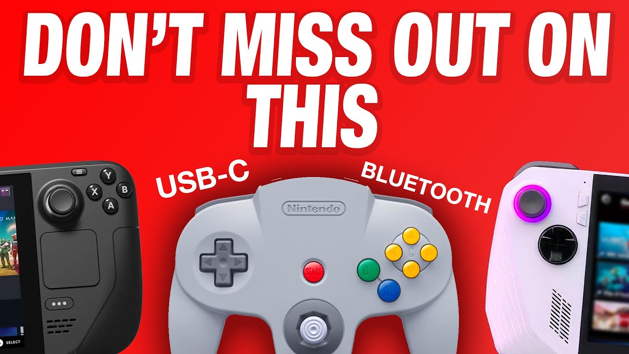 The BEST emulation gamepad for the Steam Deck and ROG Ally is in-stock ...