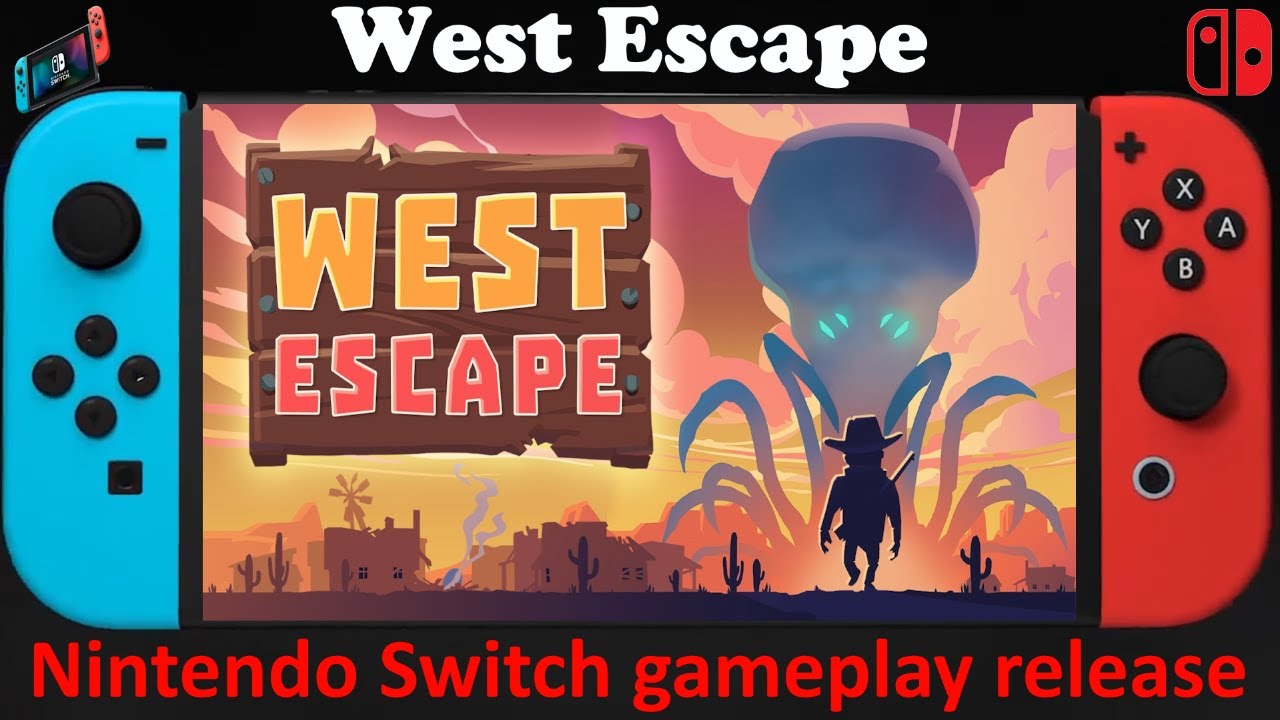 West Escape - Nintendo Switch gameplay release - aliens? fugitives ...