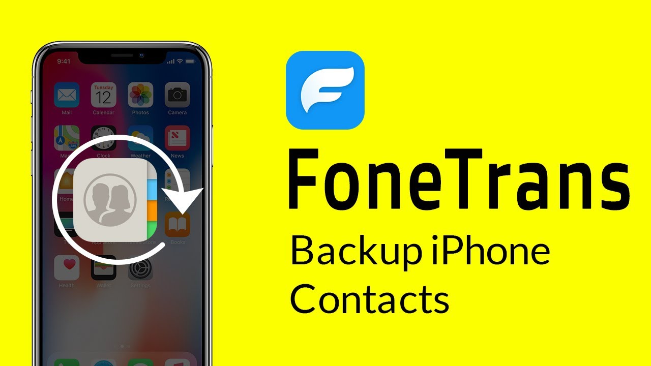FoneTrans - Backup iPhone Contacts - YouTube