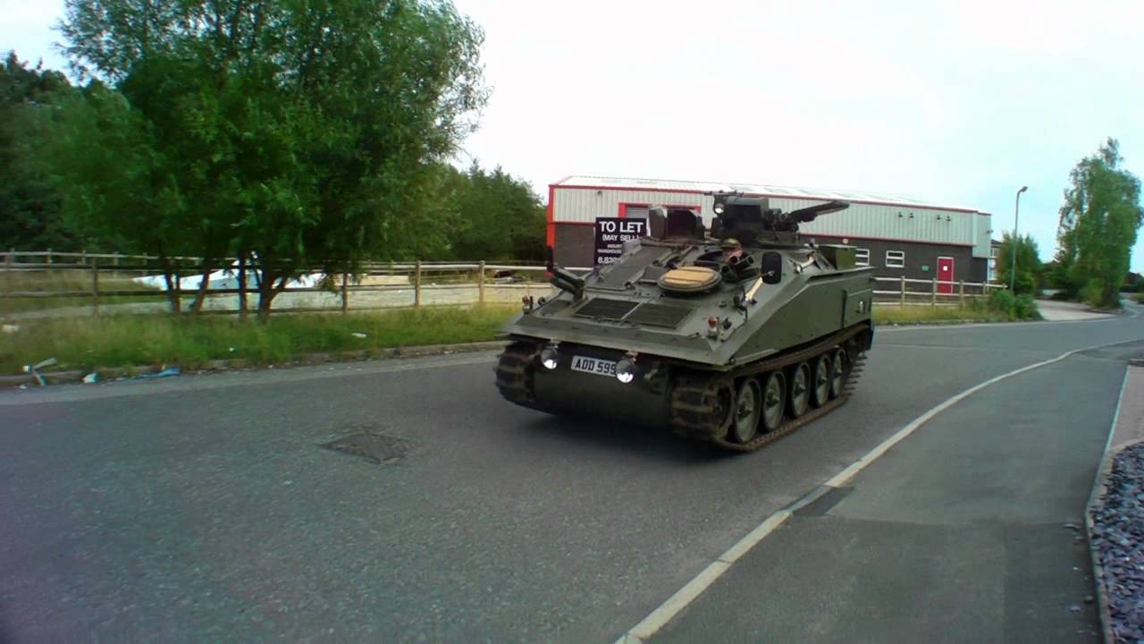 CVRT cvr(t) Striker Tank 31 July 2011 - YouTube