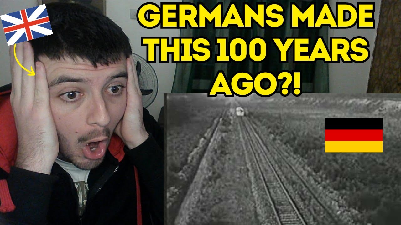 British reacts to AMAZING 1930's German Propeller Train - YouTube