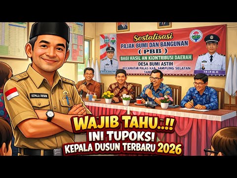 BARU 2026‼️ TUPOKSI KEPALA DUSUN (KADUS)