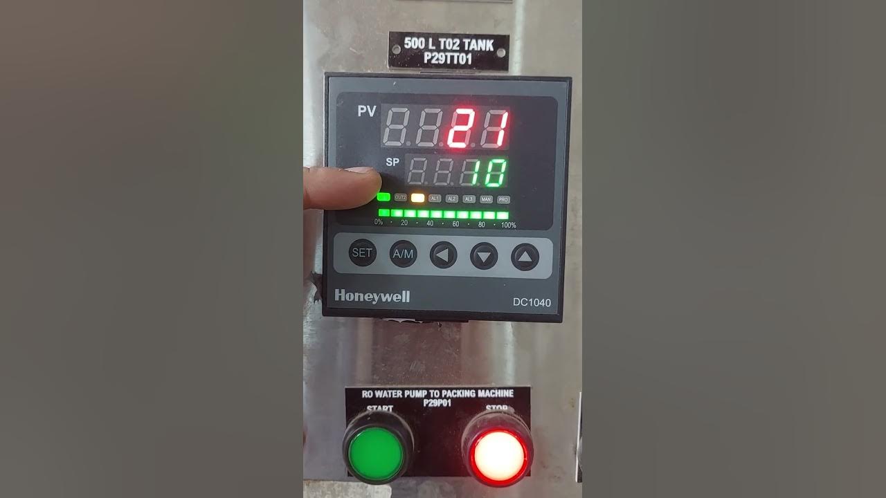 Automatic PID tuning of Honeywell DC1040 Controller - YouTube