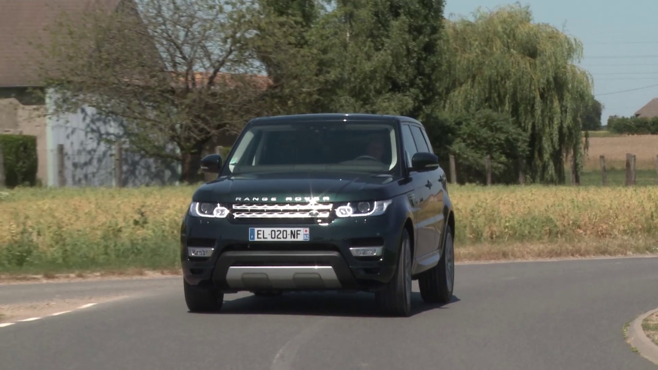 Essai Land Rover Range Rover Sport Mark V SD4 2.0L 240ch HSE - YouTube