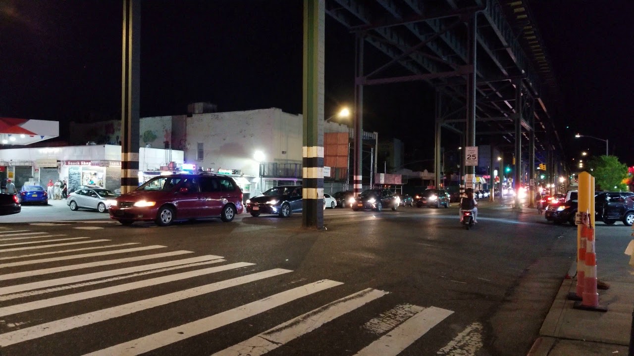 Two NYPD 43rd PCT RMPs Responding To An Officer Assist Call In The ...