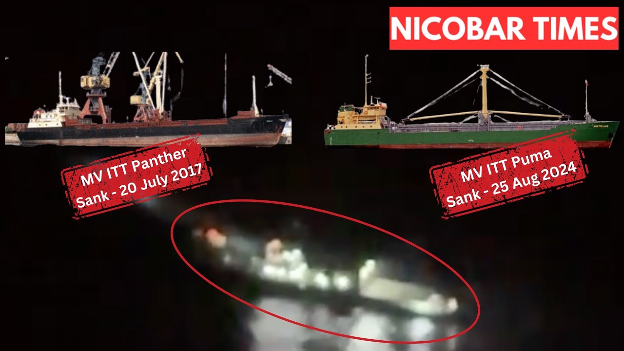 MV ITT Puma Sinks: 11 Crew Rescued, 3 Missing | Same Company's 2nd ...