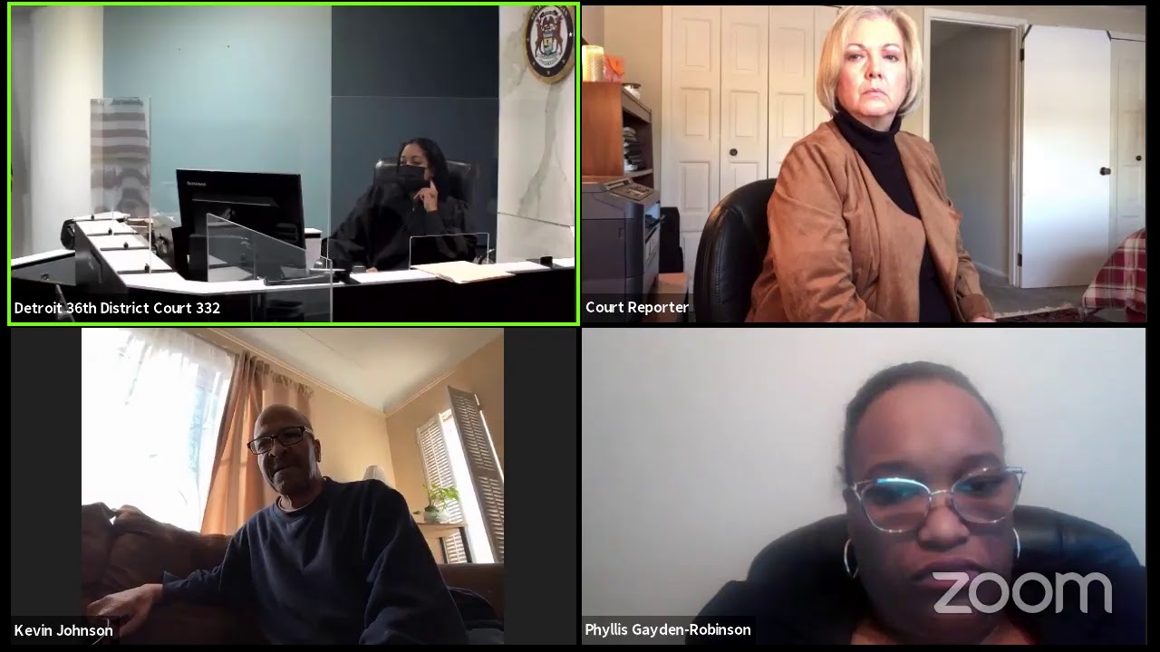 Judge Aliyah Sabree's Personal Meeting Room - YouTube