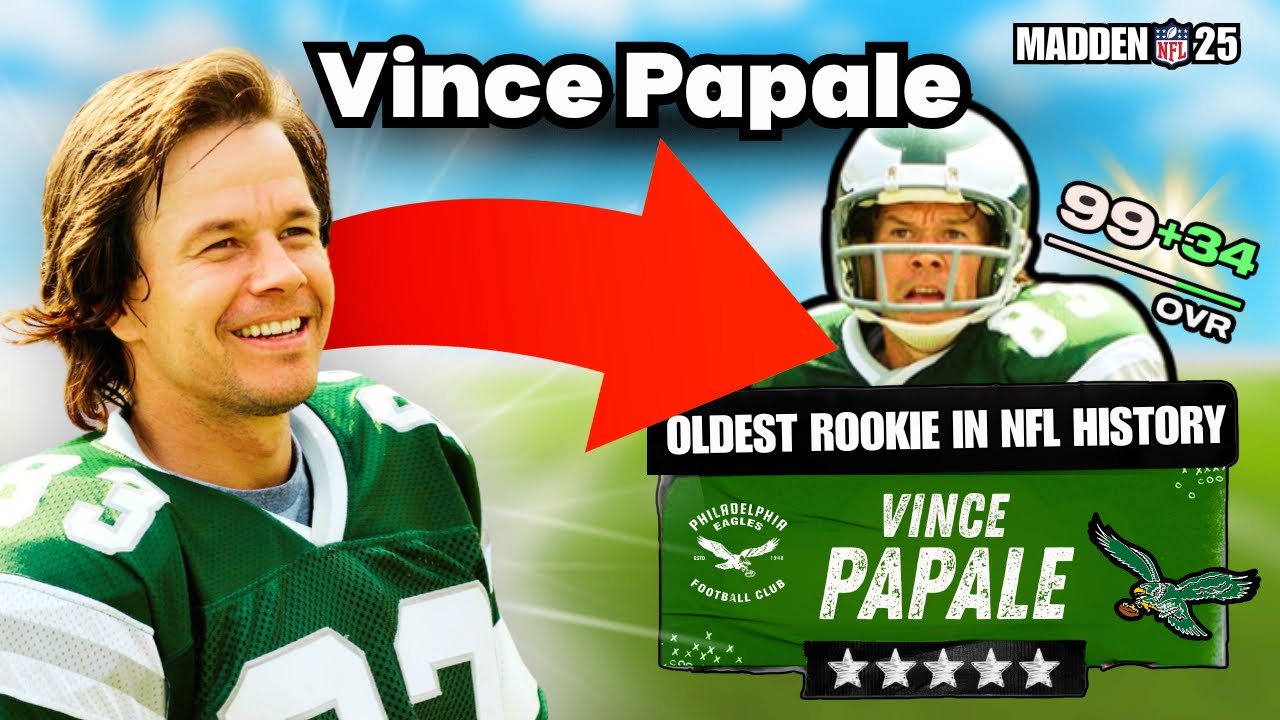 I Put Vince Papale in Madden 25! (Franchise Mode) - YouTube