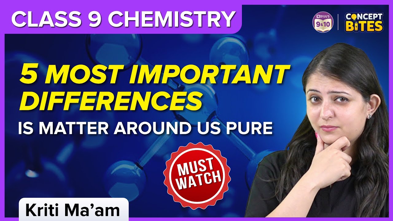 Matter in Our Surroundings & Is Matter Around Us Pure | 5 Most ...