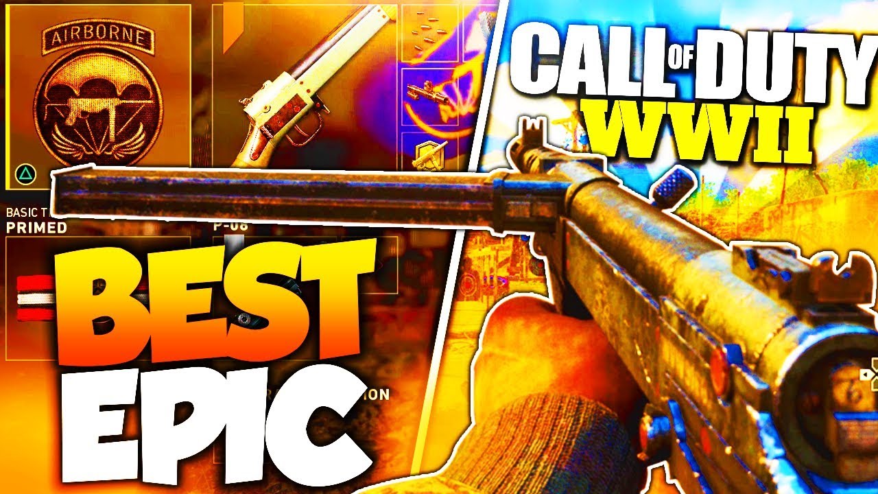 THE BEST EPIC WEAPON in COD WW2! EPIC TYPE 100 "BLUE SKY" VARIANT ...