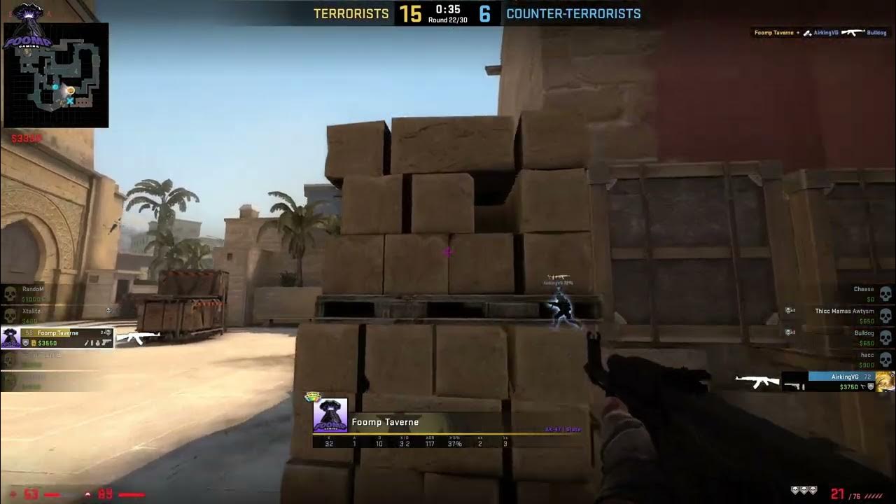 CSGO | 1V4 Clutch for the win on Mirage - YouTube
