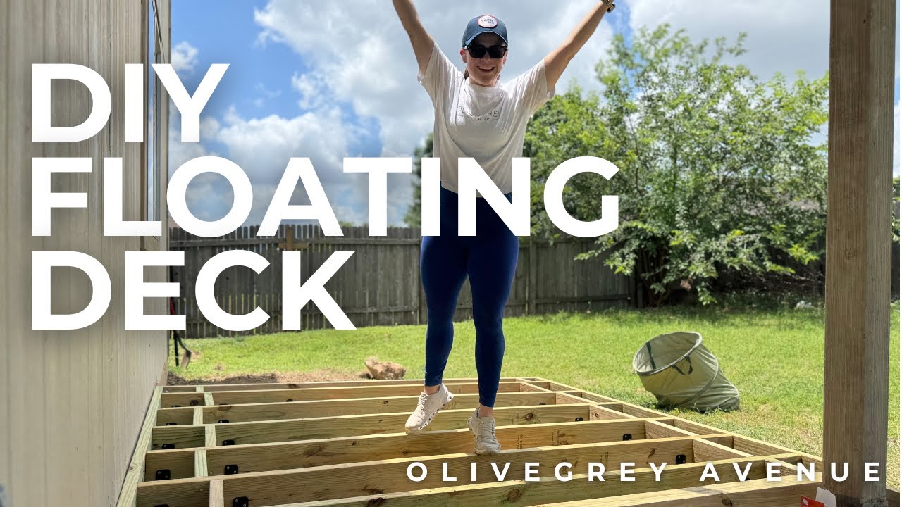 The Easiest Way to Build a Floating Deck | Level Up Decking System ...