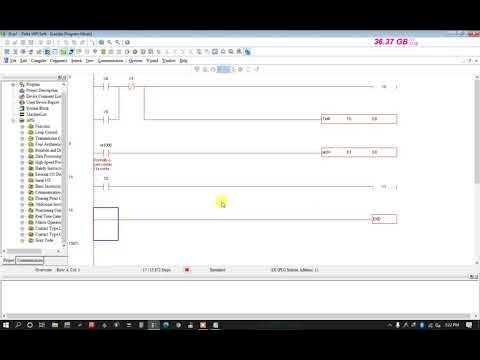 Delta PLC Move Command Instruction Tutorial - YouTube