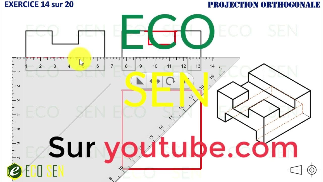 Projection Orthogonale 2 : Exercice 14 sur 20 - YouTube
