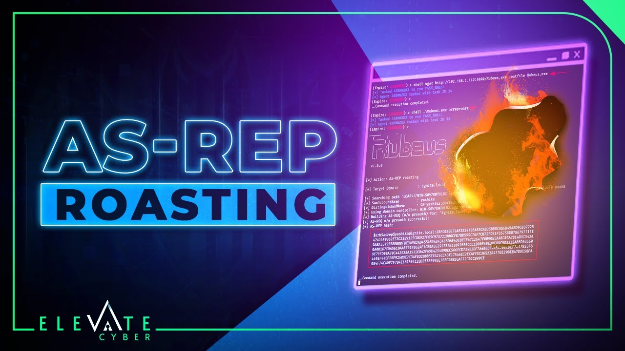 ASREP Roasting in An Active Directory Lab - YouTube