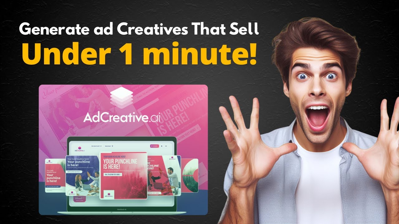 Supercharge Your Ads with One Click Ad Creation ⚡️Generate Ad Creatives ...