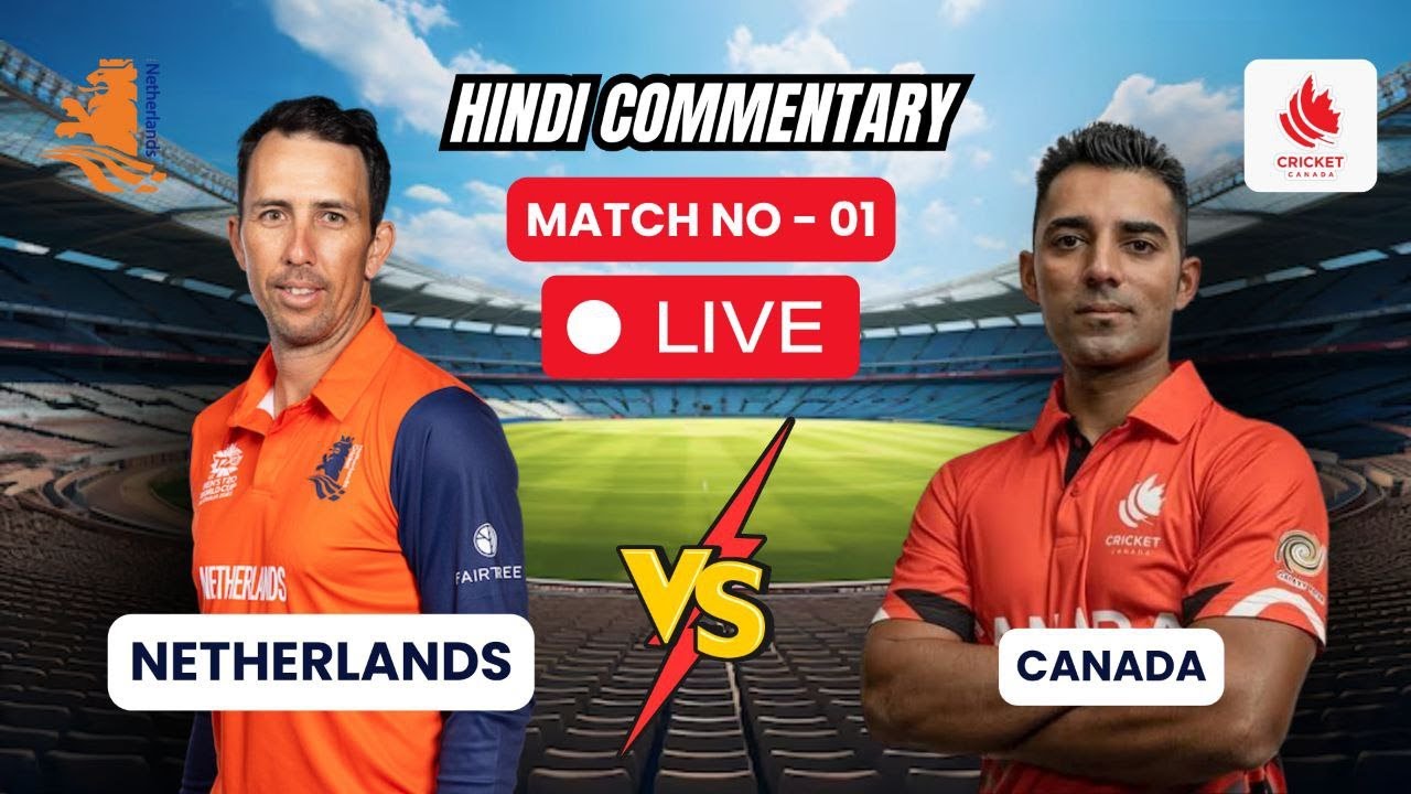 Live: Netherlands vs Canada, 1st T20 Match | NED vs CAN Live 1st T20 ...