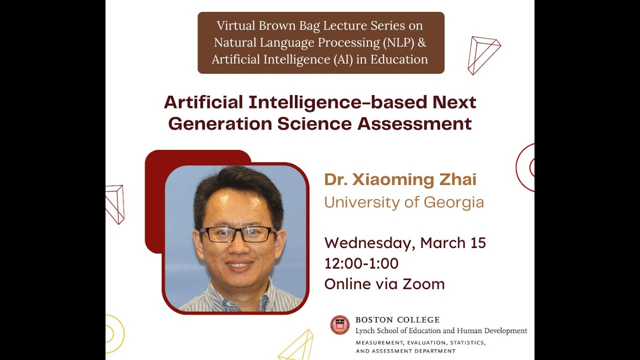 Virtual Brown Bag Lecture Series- Dr. Xiaoming Zhai - YouTube