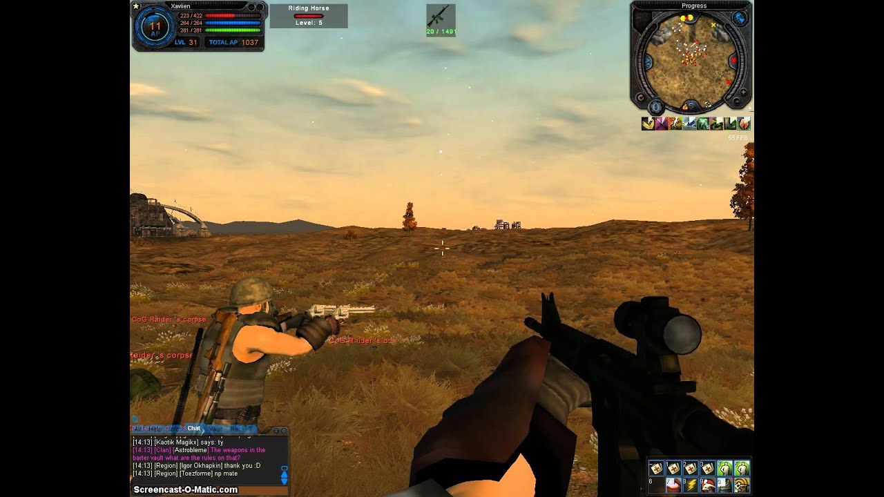 Fallen Earth Progress Town Raid June 5 - YouTube