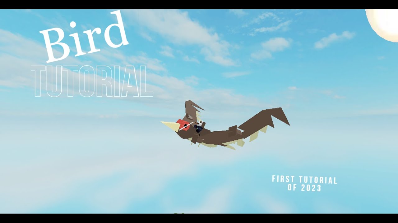 How to make a flying bird in plane crazy. - YouTube