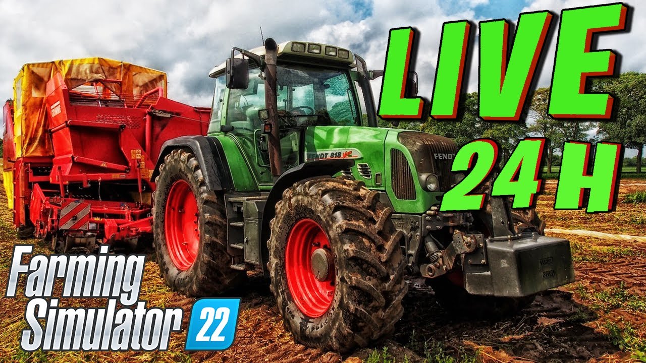 LIVE 24 ORE 🚜 LANSARE FARMING SIMULATOR 22 | A DOUA PARTE - YouTube