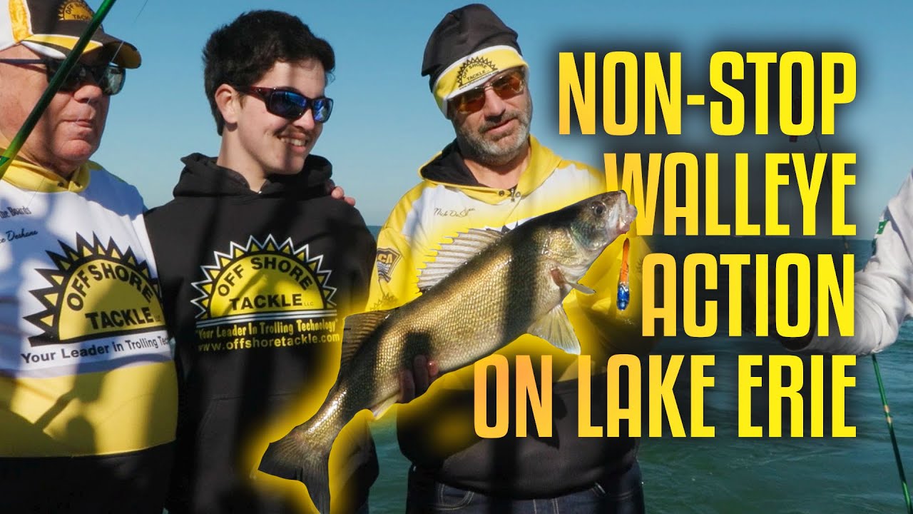 Epic Walleye Action on Lake Erie with Mark 1 Charters | Fisherman’s ...