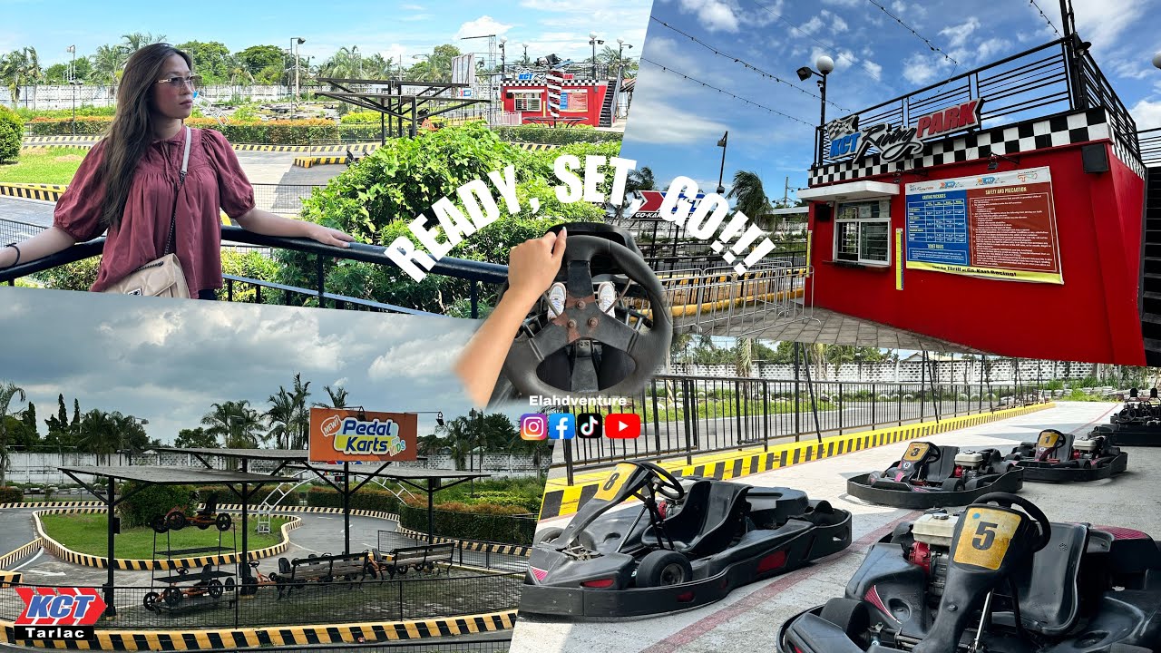 Ride and Play in Kart City Tarlac | Elahdventure - YouTube