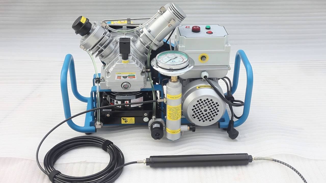 Carette 4500PSI Air compressor PUMP 0-14000PSI pressure test for PCP ...