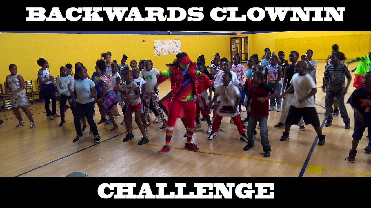 BACKWARDS CLOWNIN - SMILEY THE HIP HOP CLOWN - YouTube
