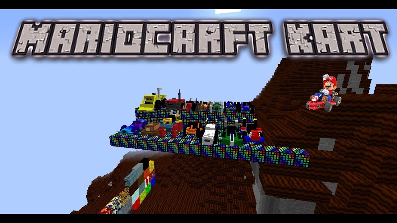 Mario Kart Minecraft Mod (1.16.5) - YouTube