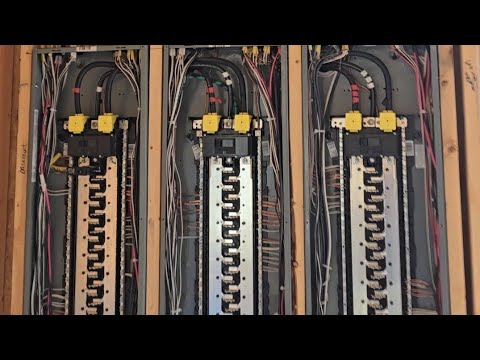 600 amp electrical service in residential house - YouTube