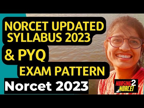 NORCET previous year question paper and Syllabus Discussion #NORCETpyq ...